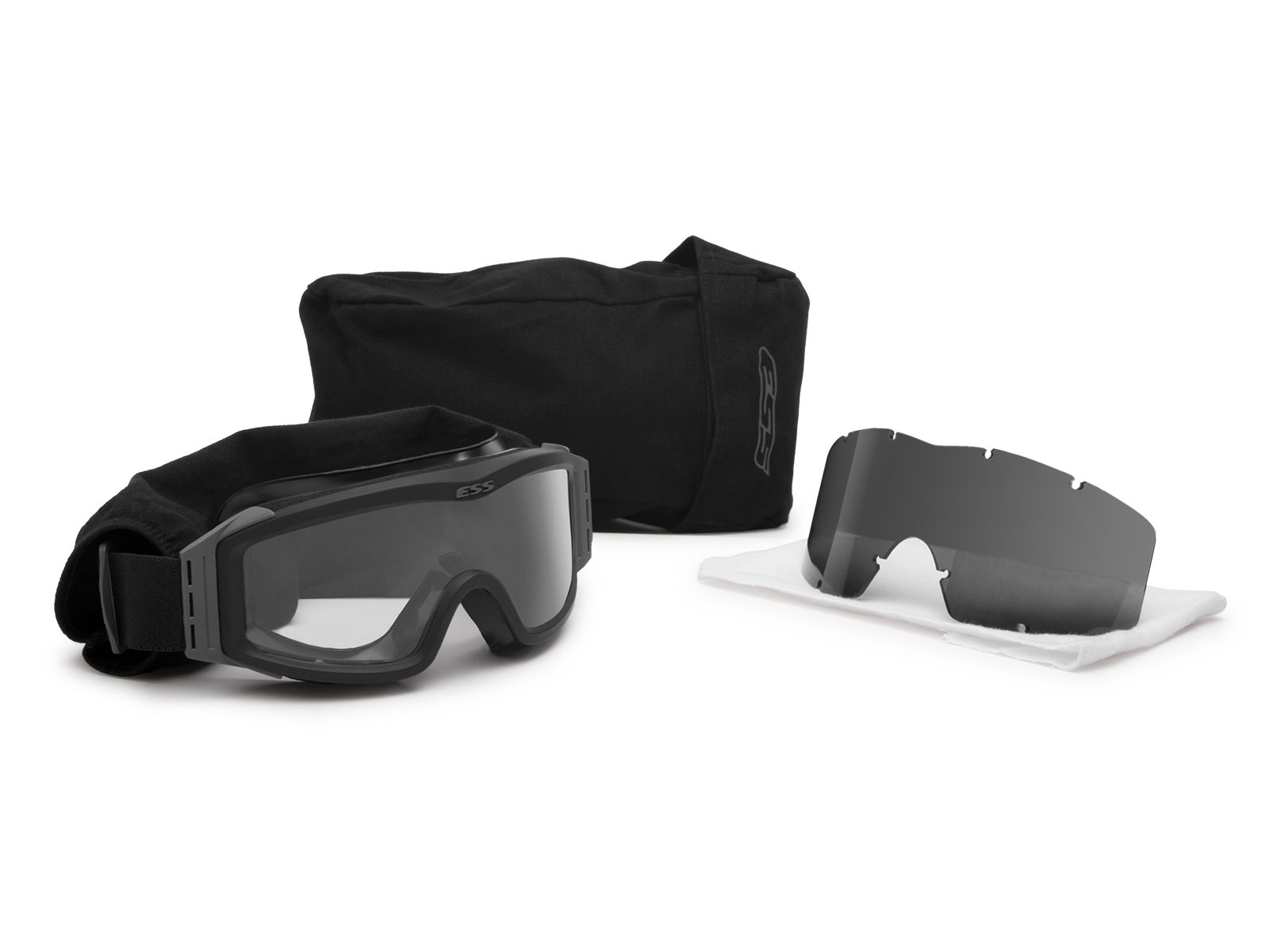 Profile NVG Black w/Clear & Smoke Gray | ESS EyePro
